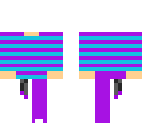 Headless and Korblox Without Violet Valk | Minecraft Skin