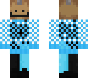 nagget with a shruggie sweather and cargo pants | Minecraft Skin