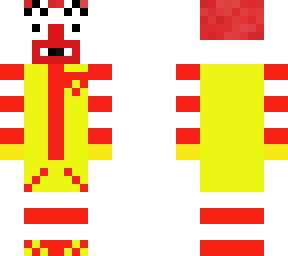 Ronald McDonald | Minecraft Skin