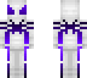 Spiderman Future Fundation (violet) | Minecraft Skin
