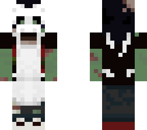 zombie chef emo boy with mask | Minecraft Skin