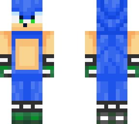Boscage Maze Sonic From Sonic Prime | Minecraft Skin