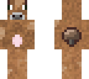 Brown Mushroom Cow | Minecraft Skin