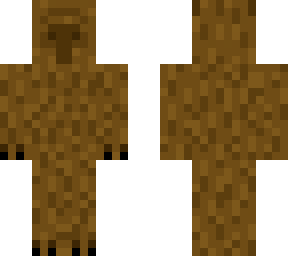 Capybara with fruit on head | Minecraft Skin