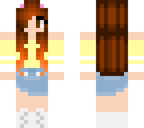 yellow cat | Minecraft Skins