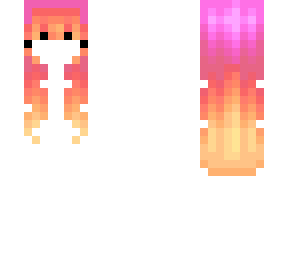 Female HB - Colors Of The Sunset Fade v2 | Minecraft Skin