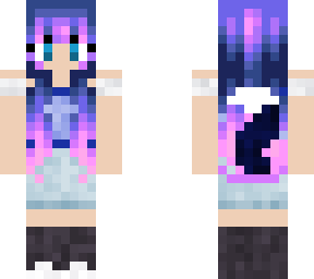 galaxy wolf4061's minecraft skin real | Minecraft Skin