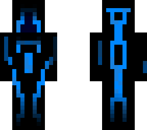 Pixel Art Minecraft Grid Halo