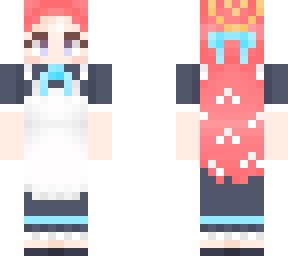 Hanaoka Yuzu(Maid) | Minecraft Skin