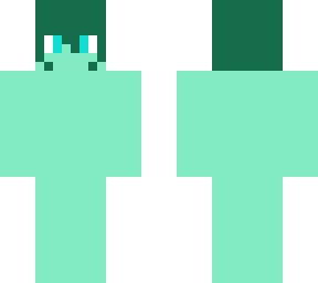 Humanoid glow squid | Minecraft Skin