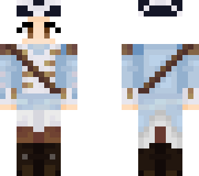 Light blue L??manberg uniform for ItsMeLina | Minecraft Skin
