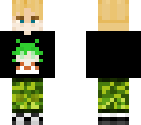 me w da yotsuba shirt | Minecraft Skin