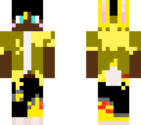 Mello the yellow rabbit | Minecraft Skin