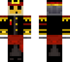 slime amarillo dictador | Minecraft Skin