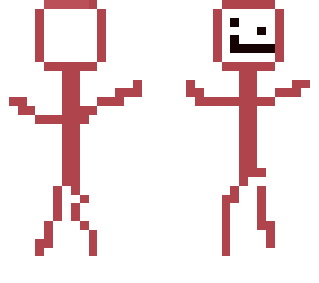 Stick man\forky | Minecraft Skin