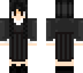 wednesday addams | Minecraft Skins