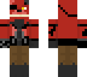 withered foxy | Minecraft Skins