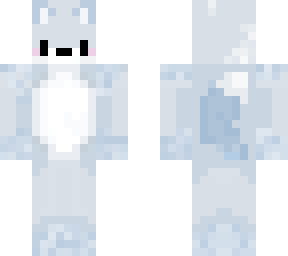 arctic fox standard | Minecraft Skin