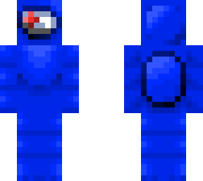 Blue imposter | Minecraft Skin