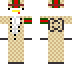 Buffed Gucci Chicken | Minecraft Skin