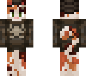 calico cat furry | Minecraft Skins