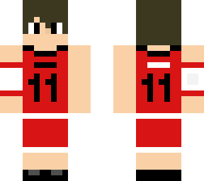 Chicago Bulls 2022-23 Red Uniform | Minecraft Skin