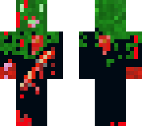 Infected zombie guy 2 | Minecraft Skin