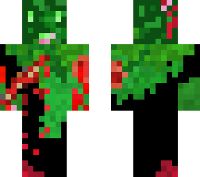 Infected zombie guy | Minecraft Skin