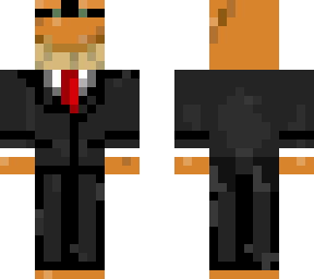 frog in suit | Minecraft Skins