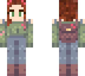 short hair slay explorer girl | Minecraft Skin