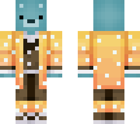 zenitsu bear | Minecraft Skin