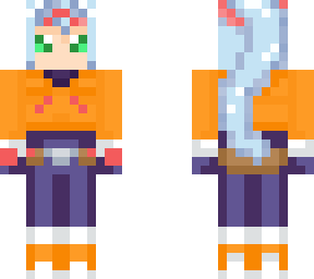 Ashe (Mega Man ZX Advent/ Rock Man ZX Advent) | Minecraft Skin