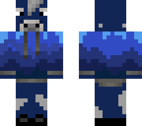 Blue Cow | Minecraft Skin