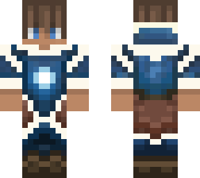 ice bender | Minecraft Skin