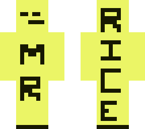 Mr Rice | Minecraft Skin