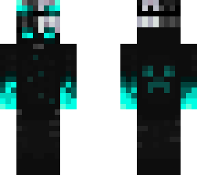 New Skull Blue Blaze | Minecraft Skin