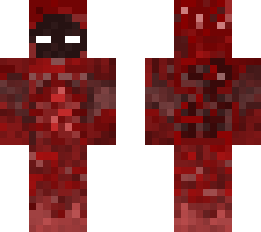 red warden | Minecraft Skin