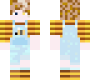 Soft bee cottagecore skin | Minecraft Skin
