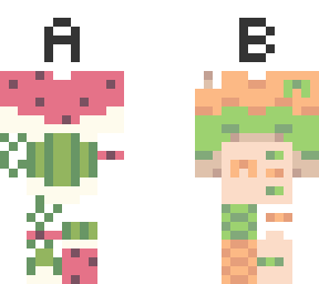 summer melons // raffle! | Minecraft Skin