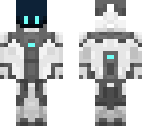 Tesla Robot Upgraded | Minecraft Skin
