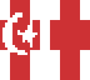 Turk bayragi | Turkish flag | Minecraft Skin