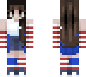 star spangled banner . singalong | Minecraft Skin