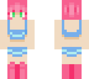 Kumatora bikini (Mother 3) | Minecraft Skin