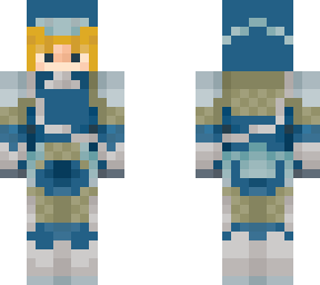 Link Zora Armor | Minecraft Skin