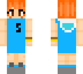 Nami Egg head island | Minecraft Skin