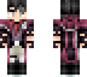 Wriothesley - Genshin Impact (2 pixel eyes) | Minecraft Skin
