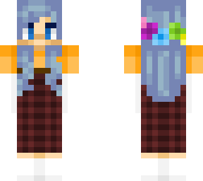 flower crown girl | Minecraft Skins