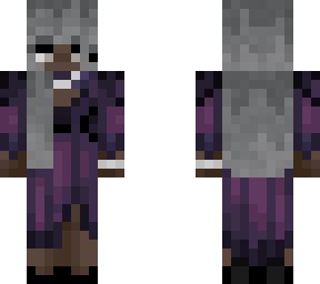 Ghost Type Gym Leader | Minecraft Skin