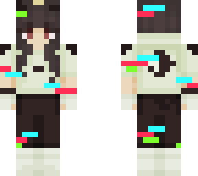 glitch girl | Minecraft Skins