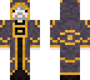 Grey/Purple Mage/Wizard | Minecraft Skin